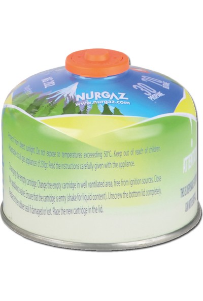 Nurgaz 230 grm Vidalı Kartuş Nurgaz 230 grm Vidalı Kartuş