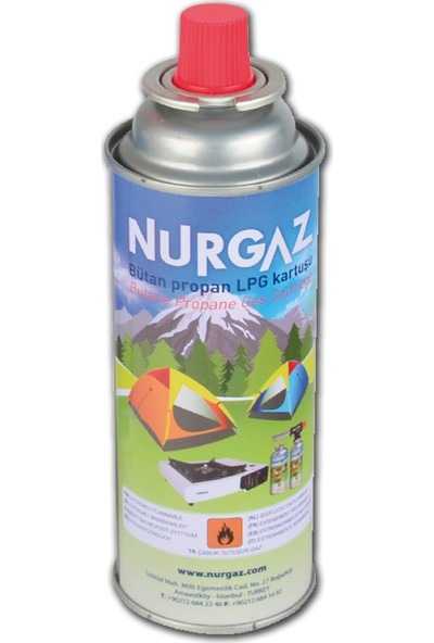 Nurgaz 220 gr Basınçlı Kartuş