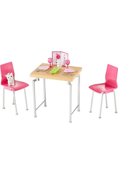Barbie Ev İçi Dekorasyon Oyun Seti DVX44-DVX45