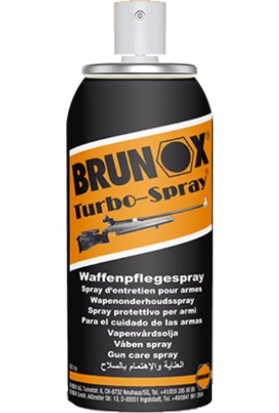 Brunox Silah Bakım Yağı 120 ML Sprey Brunox Silah Bakım Yağı 120 ML Sprey