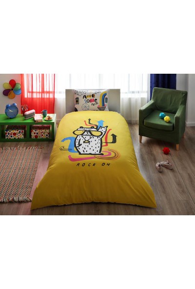 Taç Tek Kişilik Lisanslı Nevresim Takımı Hallmark Rack On