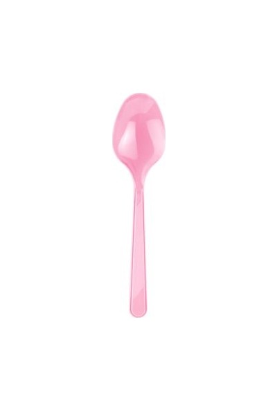 Kikajoy Roll Up Plastik Kaşık Pembe 10 Adet Kikajoy Roll Up Plastik Kaşık Pembe 10 Adet