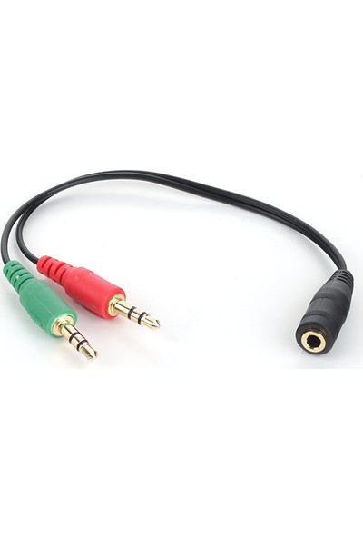 Dark 4 Pin 3.5Mm Rca Stereo Dişi - 2 x 3.5Mm Stereo Erkek cm Dönüştücürü Ses Kablosu(DK-CB-AUC02) Dark 4 Pin 3.5Mm Rca Stereo Dişi - 2 x 3.5Mm Stereo Erkek cm Dönüştücürü Ses Kablosu(DK-CB-AUC02)