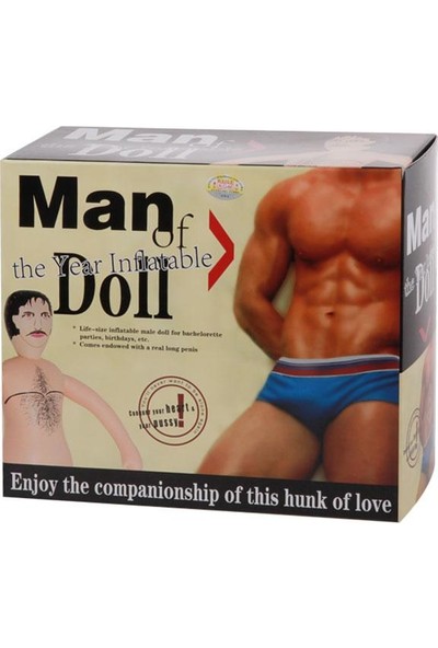 Lovetoy Man Doll Saçlı Titreşimli 19 Cm Penisli Şişme Erkek Manken Bebek Lovetoy Man Doll Saçlı Titreşimli 19 Cm Penisli Şişme Erkek Manken Bebek