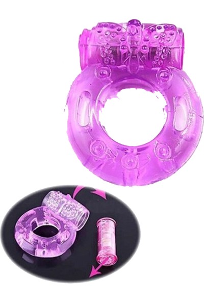 Pretty Titreşimli Penis Halkası Penis Yüzüğü