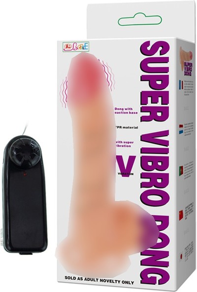 Lovetoy Super Rota Dong Titreşimli Realistik Vibratör Penis Dildo