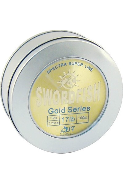 MSN Bojin GOLD Swordfish 100 m-0.23 mm Metal Kutu