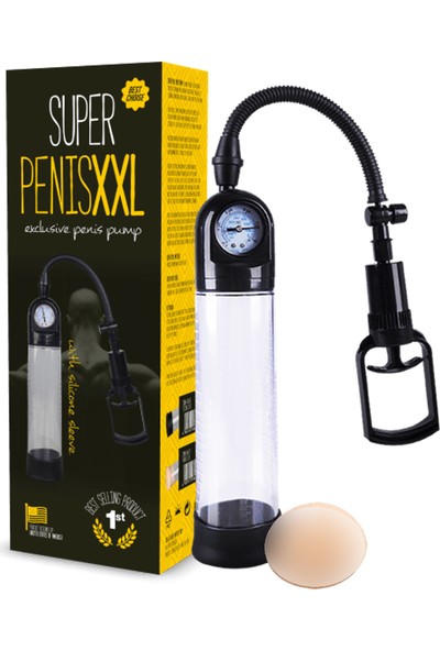 Lovetoy Penısxxl Basınç Göstergeli Vajina Başlıklı Vakum Penis Pompası