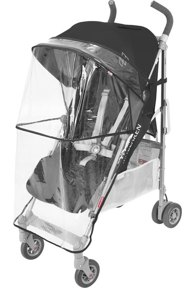Maclaren Quest Baston Bebek Arabası Black Silver