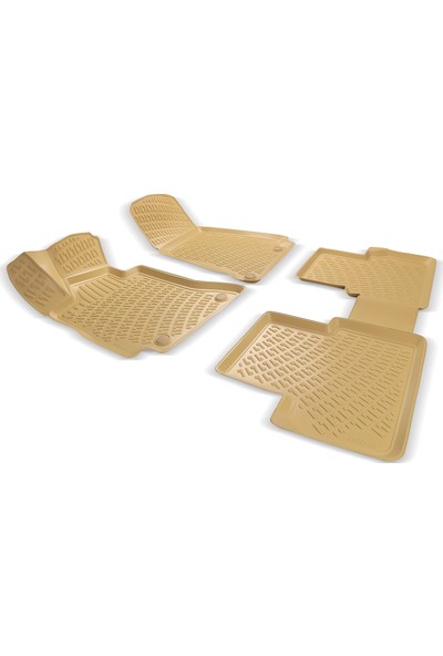 Rizline Bmw 3 Serisi F30 X DRİVE BEJ 3D Havuzlu Paspas