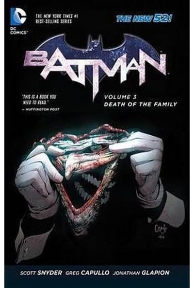 DC Comics Batman The New 52 Volume 3: Death Of The Family İngilizce Çizgi Roman
