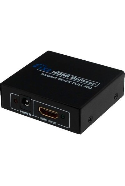 Platoon 2 Port Splitter Hdmı V14 Destekli Adaptörlü Hdmı Splitter