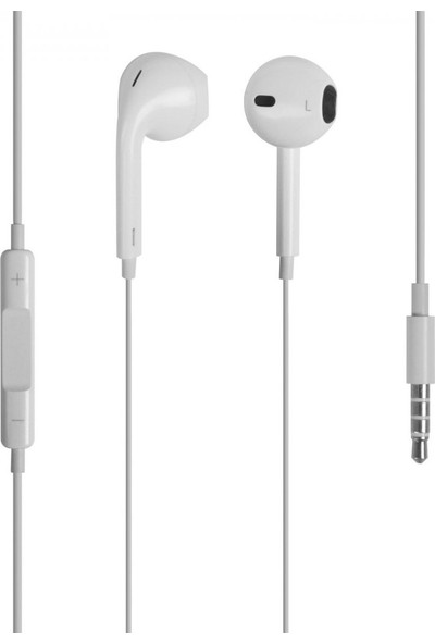 Escom Apple iPhone 5/5S/6/6S Aux Girişli Mikrofonlu Kulaklık