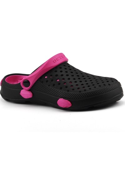 Gezer Eva 9624 Siyah Hastane İş Kadın Sandalet Terlik