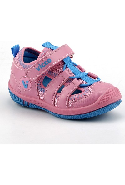 Vicco 332.Z.336 Pembe Kız Çocuk Günlük Spor Sandalet Terlik