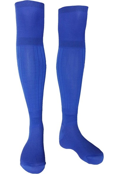 Evox Tam Profesyonel Yetişkin Futbol Çorabı, Tozluk, Konç Mavi