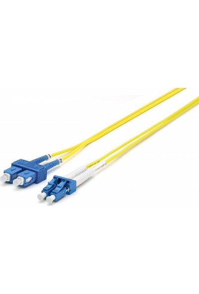 Cabex F/O Sm Sc-Lc Duplex Fiber Optik Patchcord Singlemode 10 Mt Cabex F/O Sm Sc-Lc Duplex Fiber Optik Patchcord Singlemode 10 Mt