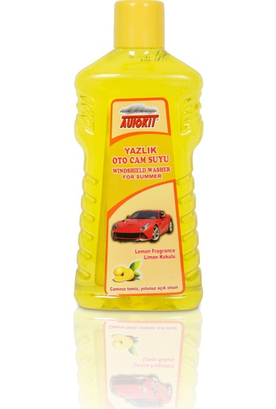 Autokit Yazlık Cam Suyu 1 Lt  Autokit Yazlık Cam Suyu 1 Lt