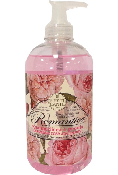Nesti Dante Romantica Florentine Rosa And Peony Sıvı Sabun 500 Ml Nesti Dante Romantica Florentine Rosa And Peony Sıvı Sabun 500 Ml