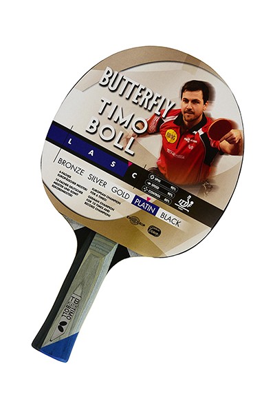 Butterfly 85026 Boll Platin ITTF Onaylı Masa Tenisi Raketi Butterfly 85026 Boll Platin ITTF Onaylı Masa Tenisi Raketi