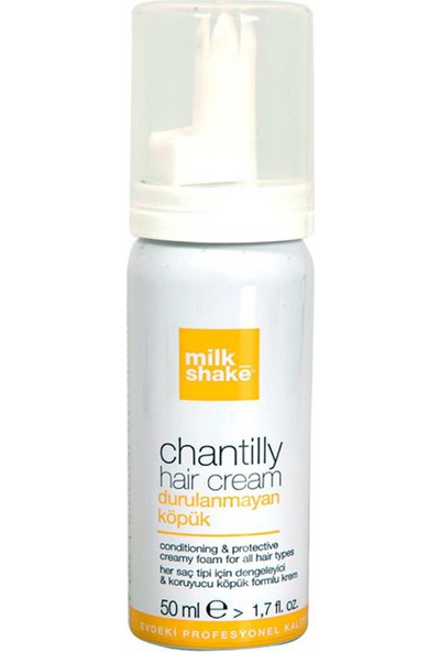 Milk Shake Chantilly Hair Cream Durulanmayan Bakım Köpük 50 Ml Milk Shake Chantilly Hair Cream Durulanmayan Bakım Köpük 50 Ml
