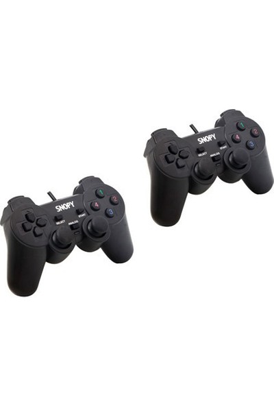 Snopy SG-709 USB Duoble Shock 2'li Titreşimli Joypad Snopy SG-709 USB Duoble Shock 2'li Titreşimli Joypad