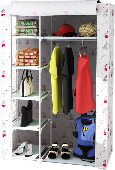 Teknor SP İstanbul Bez Dolap - Beyaz