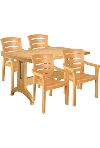 Holiday Plastik Teak 70x120 Omega Masa (1) Didim Koltuk Hk-510 (4)