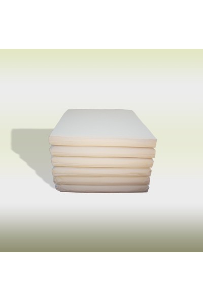 Konforpuf Krem Sandalye Minderi 6 Adet