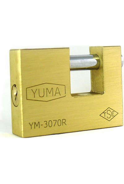 Yuma Kayar Milli Pirinç Asma Kilit 80mm Yuma Kayar Milli Pirinç Asma Kilit 80mm