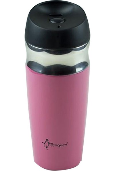 Penguen PNG 3028 Düğmeli Çelik Mug Termos 0.40 lt Penguen PNG 3028 Düğmeli Çelik Mug Termos 0.40 lt