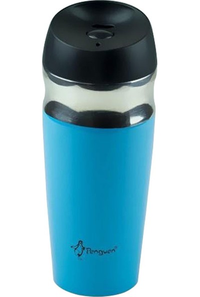 Penguen PNG 3028 Düğmeli Çelik Mug Termos 0.40 lt Penguen PNG 3028 Düğmeli Çelik Mug Termos 0.40 lt