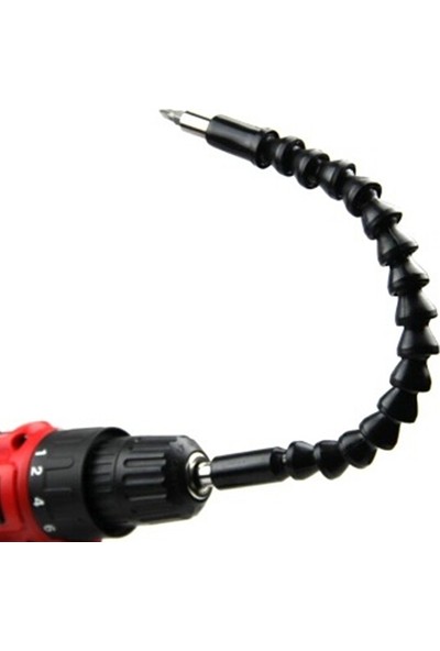 Sürbısa Bits Uç İçin Esnek Matkap Mili, 295 mm Esnek Şaft Sürbısa Bits Uç İçin Esnek Matkap Mili, 295 mm Esnek Şaft