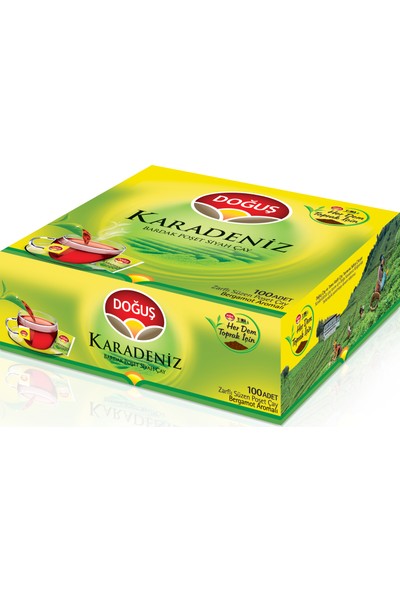 Doğuş Karadeniz Bergamot Aromalı Süzen Poşet Çay 100'lü 200 gr
