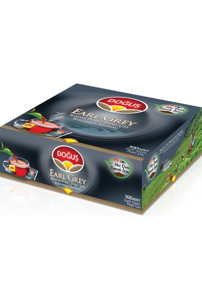 Doğuş Bardak Poşet Çay Earl Grey 100'lü Doğuş Bardak Poşet Çay Earl Grey 100'lü
