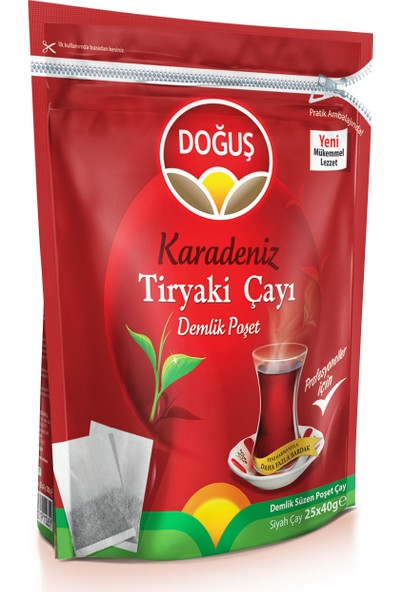 Doğuş Demlik Poşet Karadeniz Tiryaki 25'li