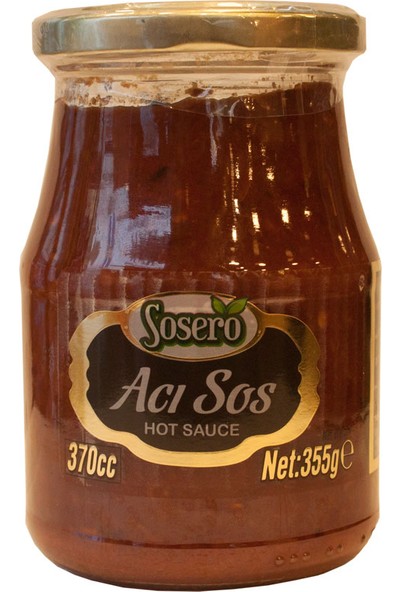 Sosero Acı Biber Sosu 370 Cc