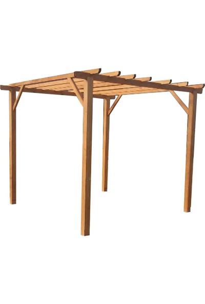 Ahşap Pergole Çardak Bahçe Gölgelik Kamelya 2008