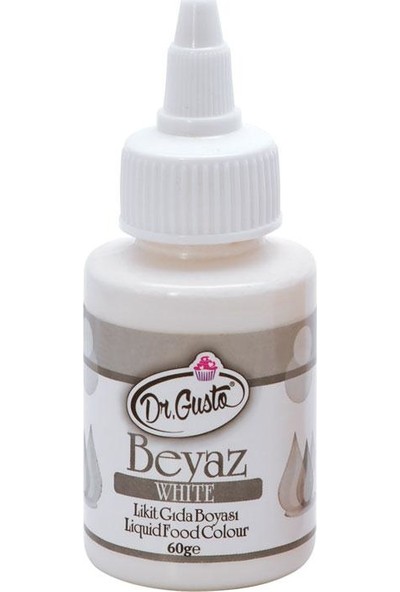 Dr Gusto Gıda Boyası Beyaz 60 gr