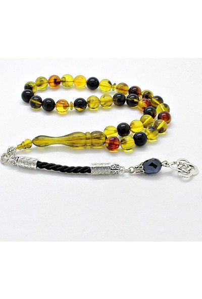 Tesbih Deposu Küre Kesim Kazaz Püsküllü Polonya Kehribar Tesbih - Hbt-161