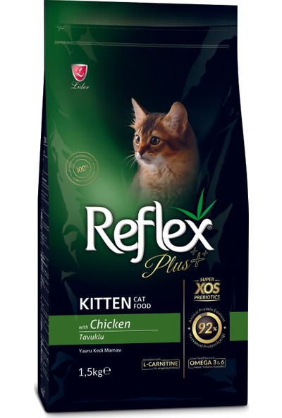 Reflex Plus Tavuklu Yavru Kedi Maması 1,5 Kg Reflex Plus Tavuklu Yavru Kedi Maması 1,5 Kg