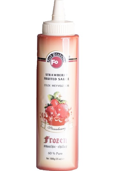 Fo Frozen Çilek Aromalı Püre 1000gr