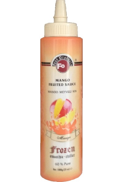 Fo Frozen Mango Aromalı Püre 1000gr Fo Frozen Mango Aromalı Püre 1000gr