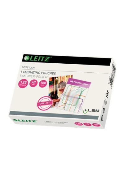 Leitz Laminasyon Poşeti A7 125 Mic
