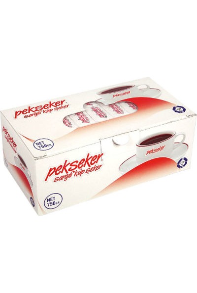 Pekşeker Tek Sargılı Kesme Şeker 750gr Pekşeker Tek Sargılı Kesme Şeker 750gr