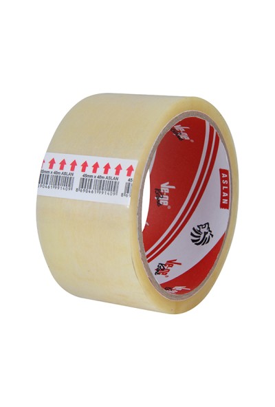 Vege Koli Bandı 45X100 Şeffaf (Aslan) Vege Koli Bandı 45X100 Şeffaf (Aslan)