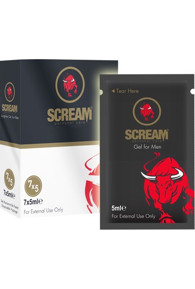 Scream For Men Masaj jeli 35 ml