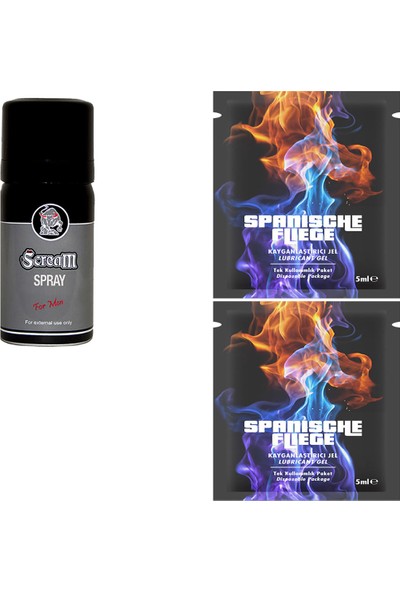 Scream Erkeklere Özel Plus Set