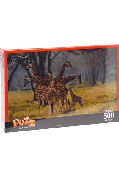 Puzz K.Color 34*49 500 lü Yapboz Zürafa (Süha Derbent) Puzz K.Color 34*49 500 lü Yapboz Zürafa (Süha Derbent)