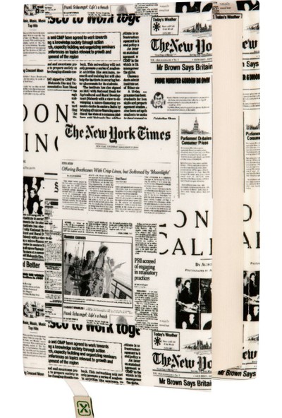 Kapax Gazete Kitap Kılıfı